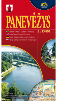 Panevėžys. Žemėlapis 1 : 15 000 | Knyga - Pegasas