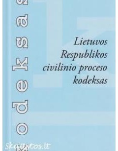 Lietuvos Respublikos civilinio proceso k | Knyga - Pegasas