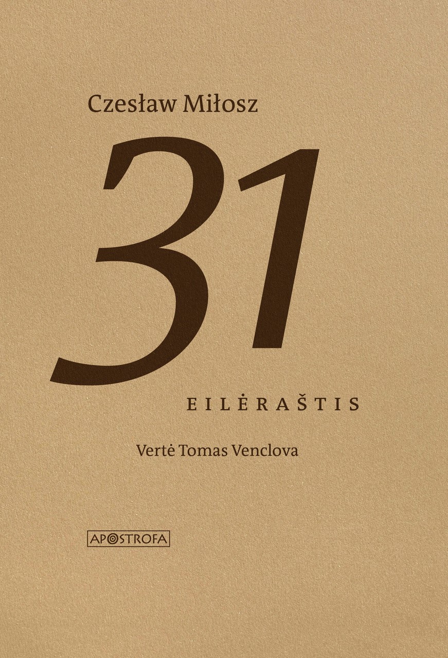 31 eilėraštis. 31 wierszy | Pegasas