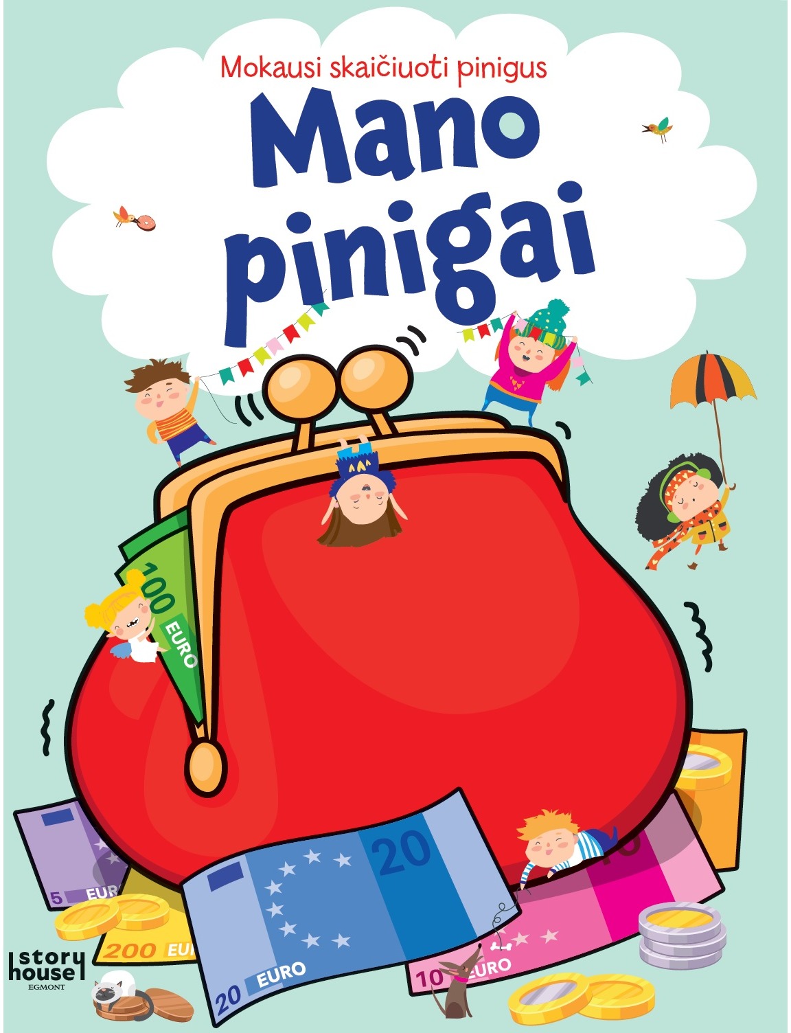 Mokausi skaičiuoti pinigus. Mano pinigai. Užduotėlių knyga | Pegasas