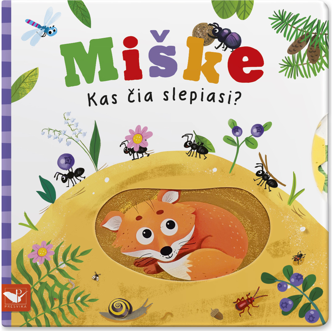 Kas čia slepiasi? Miške | Knyga - Pegasas