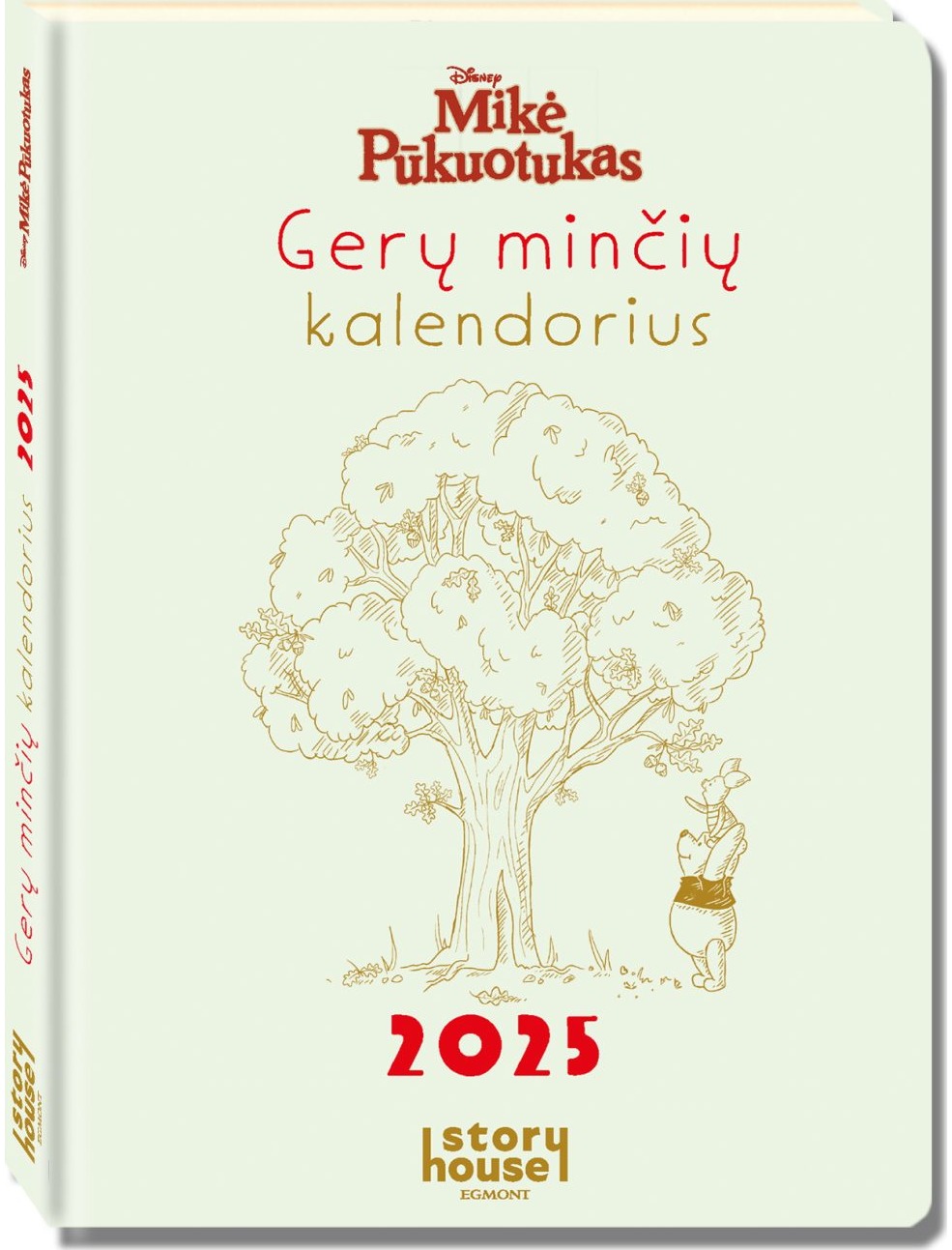 Darbo knygelė Gerų minčių kalendorius 2025 | Pegasas