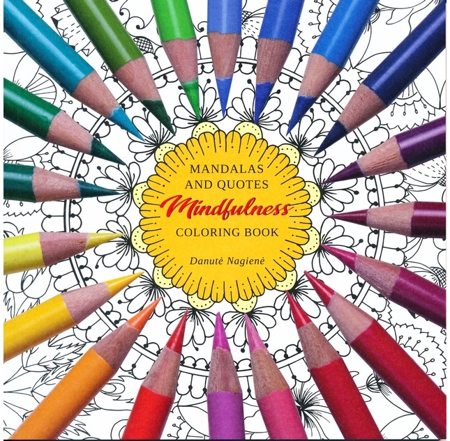 Mindfulness coloring book Mandalas and quotes | Pegasas
