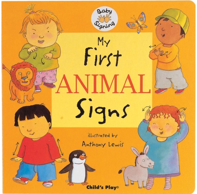 My First Animal Signs BSL (British Sign | Pegasas