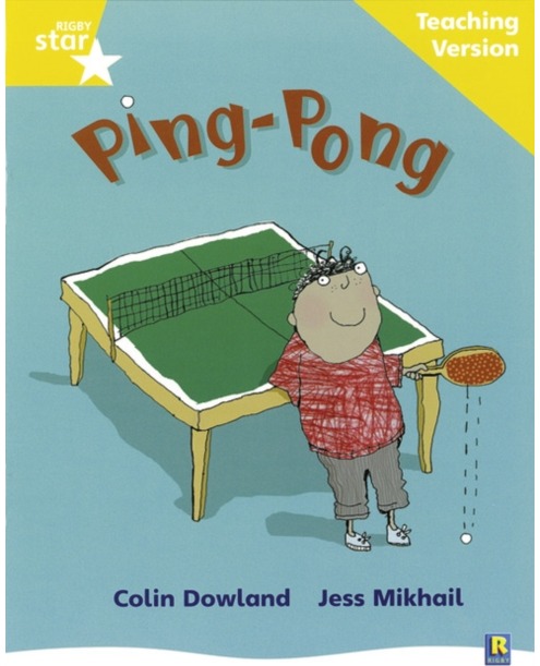 Rigby Star Phonic Guided Reading Yellow Level: Ping Pong Teaching ...