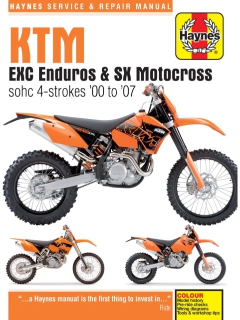 KTM EXC Enduros & SX Motocross sohc 4-strokes (00 - 07) | Pegasas