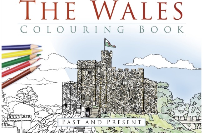 Wales Colouring Book: Past and Present | Pegasas