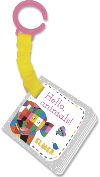 Elmer: Hello, animals! buggy book | Pegasas