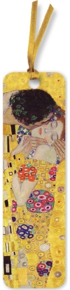 Gustav Klimt: The Kiss Bookmarks (pack of 10) | Pegasas