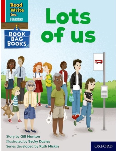 Read Write Inc. Phonics: Lots of us (Red Ditty Book Bag Book 8) | Pegasas