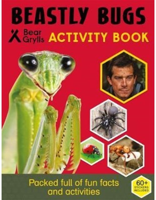 Bear Grylls Sticker Activity: Beastly Bugs | Pegasas