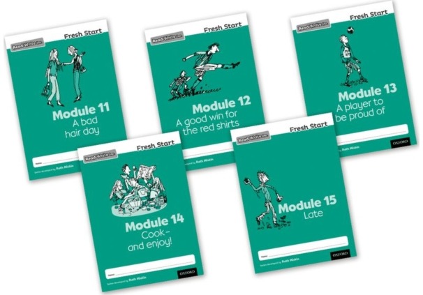 Read Write Inc. Fresh Start: Modules 11-15 - Mixed Pack of 5 | Pegasas
