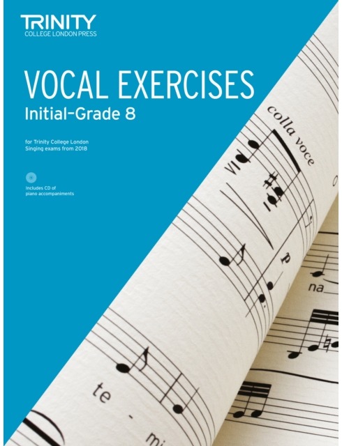 Trinity College London Vocal Exercises from 2018 Grades Initial to Grade 8 | Pegasas