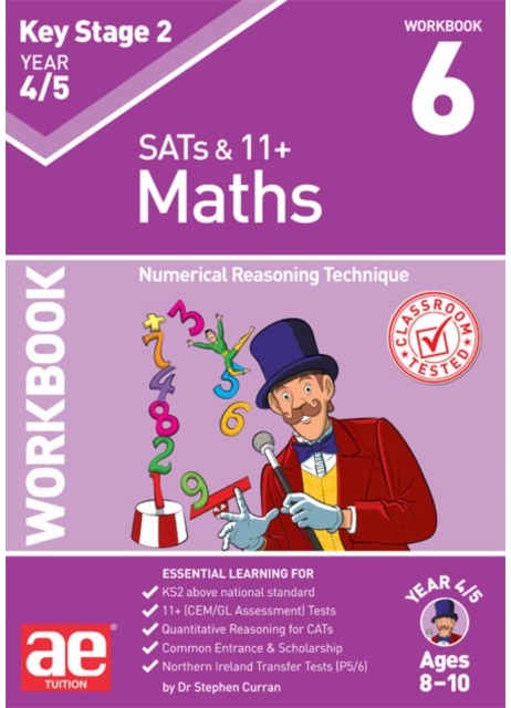 KS2 Maths Year 4/5 Workbook 6 Numerical Reasoning | Pegasas