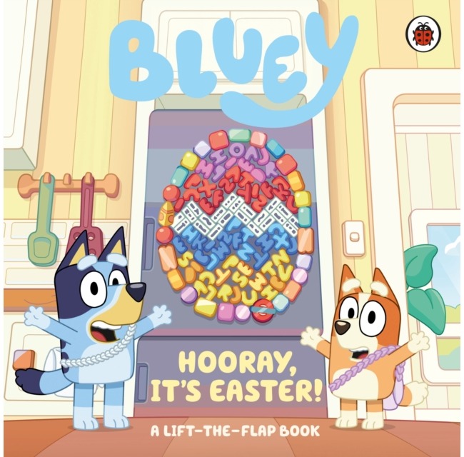 Bluey: Hooray, It’s Easter! A Lift-the-Flap Book | Pegasas