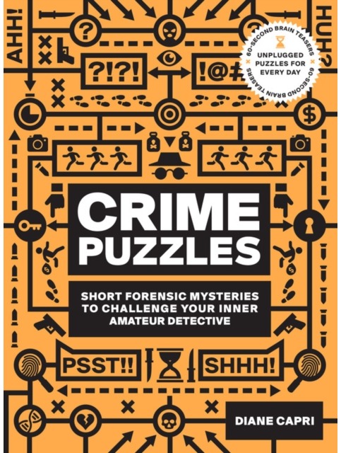 60-Second Brain Teasers Crime Puzzles Short Forensic | Pegasas
