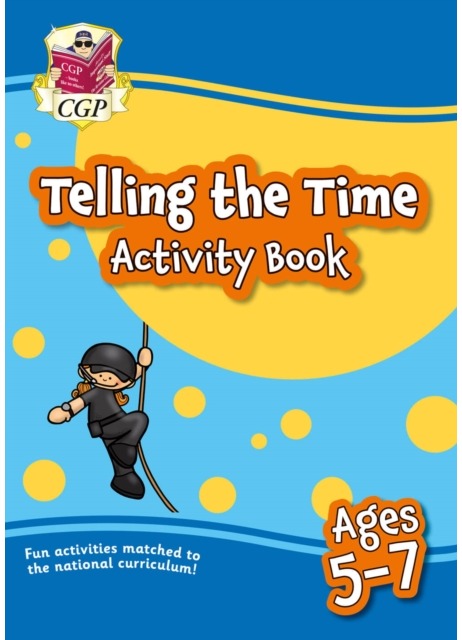 Telling the Time Activity Book for Ages 5-7 | Pegasas