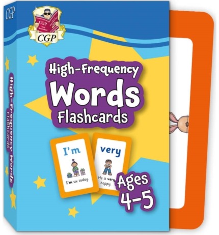 High-Frequency Words Flashcards for Ages 4-5 (Reception) | Pegasas