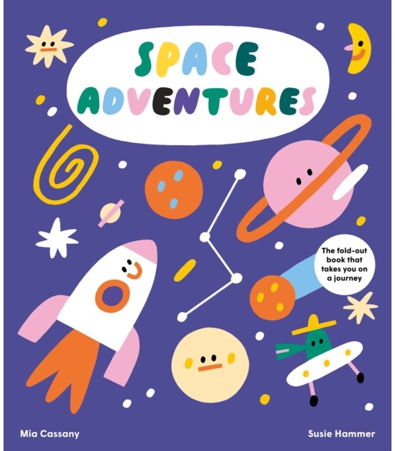 Space Adventures The fold-out book | Pegasas