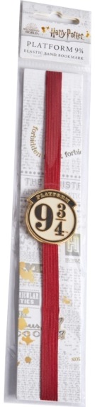 Harry Potter: Platform 9-3/4 Elastic Band Bookmark | Pegasas