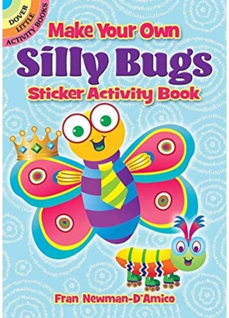 Make Your Own Silly Bugs Sticker Activity Book | Pegasas