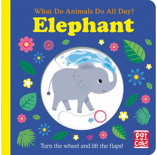 What Do Animals Do All Day?: Elephant Lift the Flap Board | Pegasas