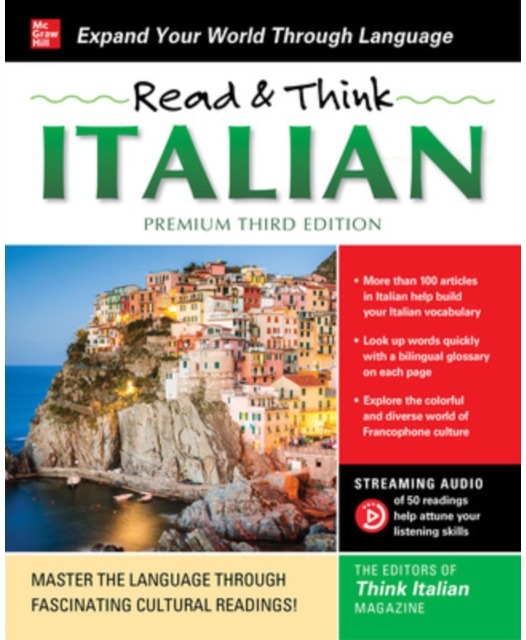 Read & Think Italian, Premium Third Edition | Pegasas