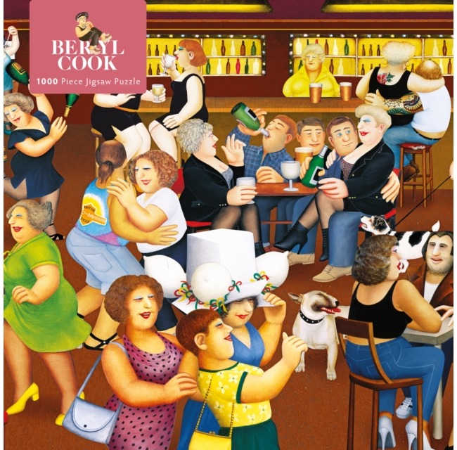 Adult Jigsaw Puzzle Beryl Cook: Date Night 1000-Piece Jigsaw | Pegasas