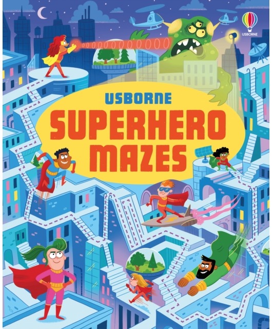 Superhero Mazes | Pegasas