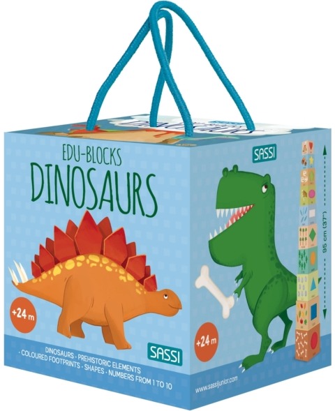 Edu-blocks. Dinosaurs | Pegasas