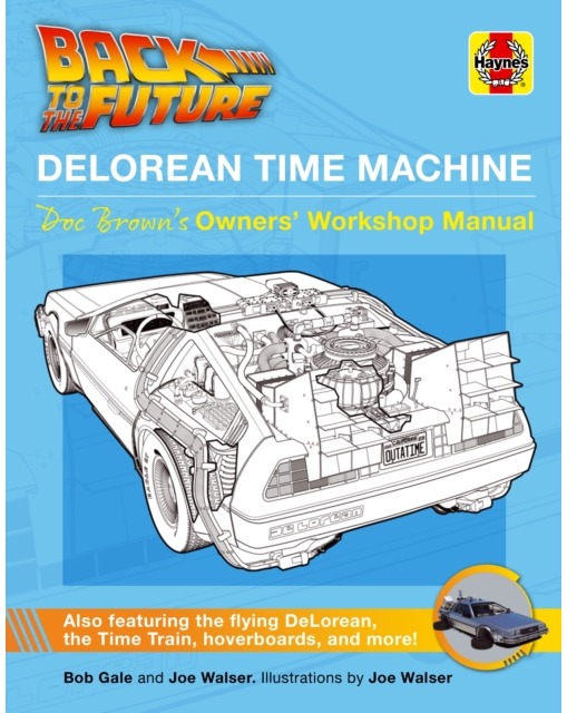 Back to the Future DeLorean Time Machine Doc Brown's Owner's | Pegasas