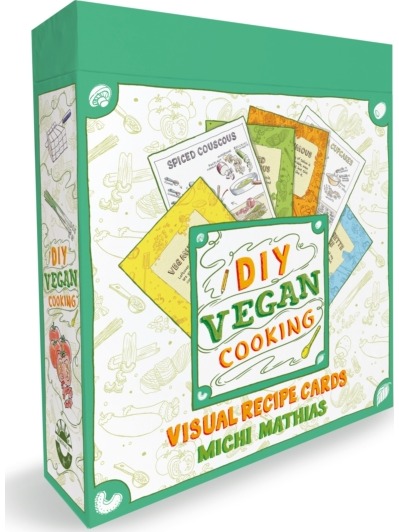 DIY Vegan Cooking Visual Recipe Cards | Pegasas
