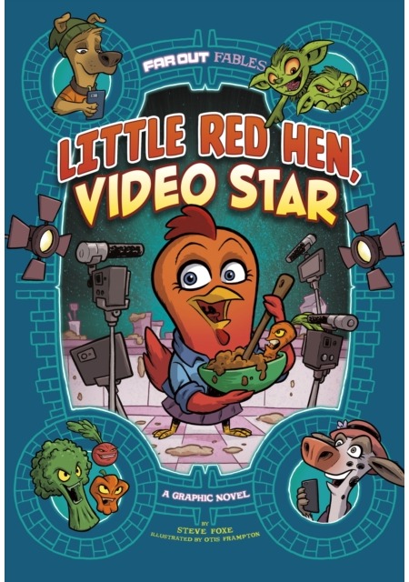 Little Red Hen, Video Star A Graphic Novel | Pegasas