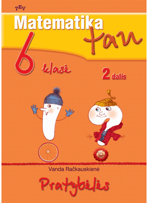 Matematika tau 6 klasė 2 dalis. Pratybėlės | Pegasas