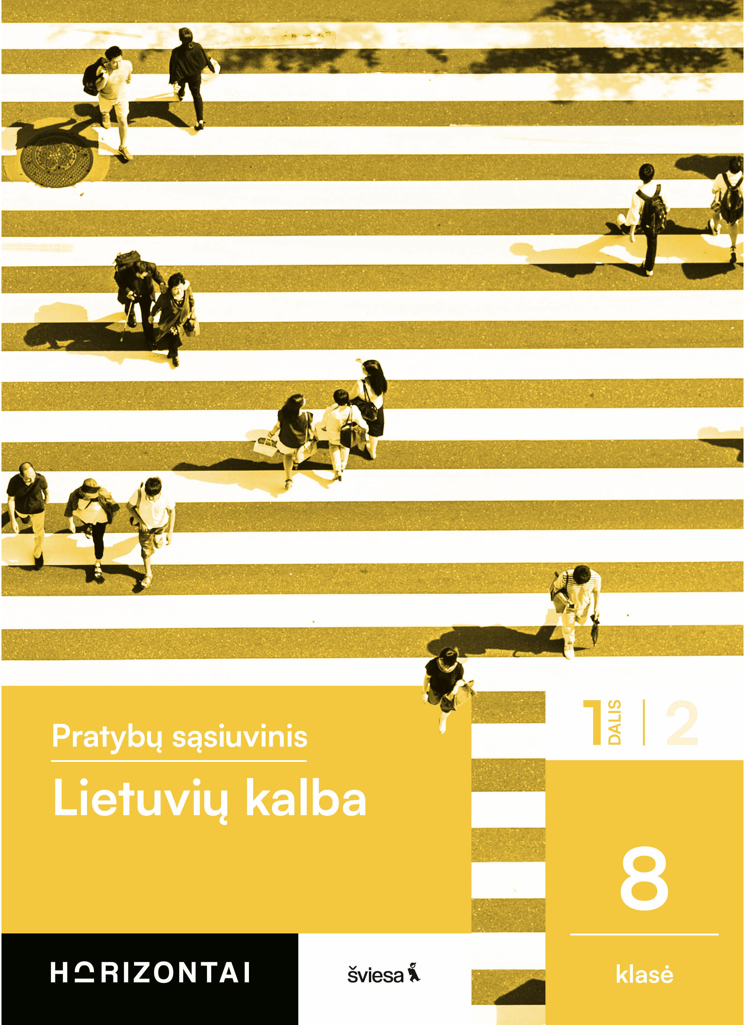 Lietuvių kalba. Pratybų sąsiuvinis 8 klasei, 1 dalis, serija Horizontai ...