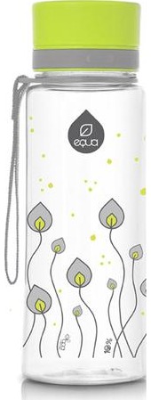 Plastikinė gertuvė EQUA Green Leaves, 600 ml | Pegasas