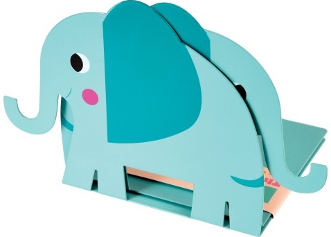 Knygų laikiklis ELVIS THE ELEPHANT, 2 vnt | Pegasas