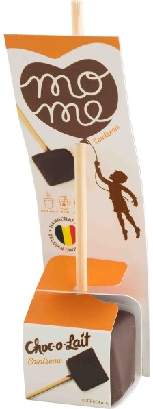 Karamelinis šokolado pagaliukas MOME 33g | Pegasas