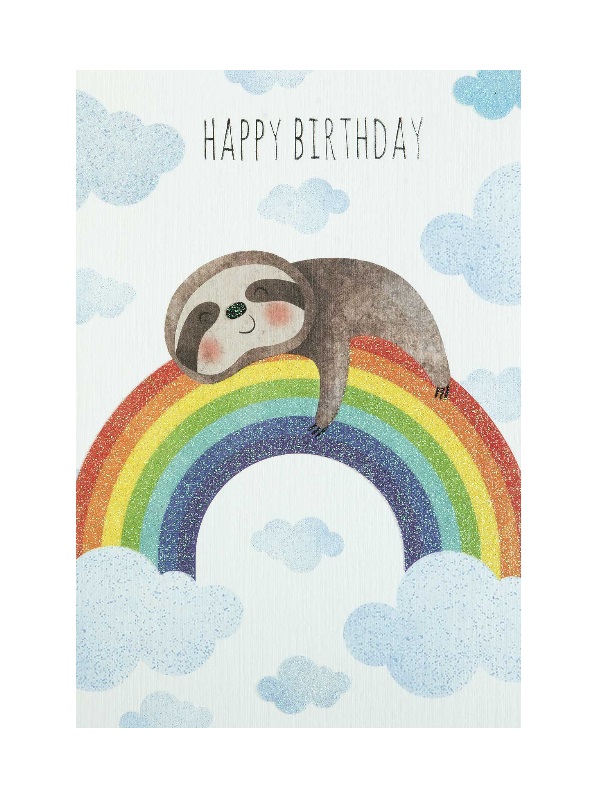 Atvirukas HB SLOTH BALLOONS | Pegasas