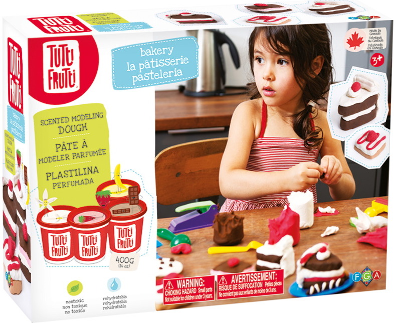 Modelino rinkinys TUTTI FRUTTI BAKERY KIT (be glitimo) | Pegasas