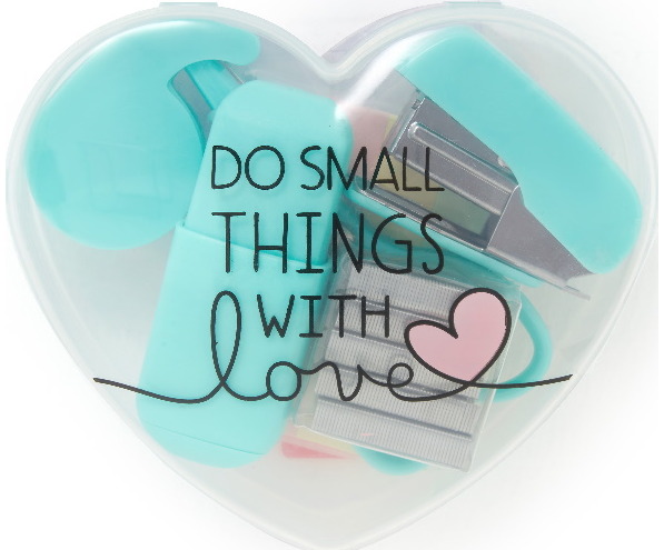 Kanceliarijos rinkinys Legami HEART | Pegasas