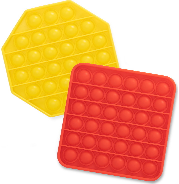 Žaislas POP IT POPPER MATS SOLID COLOURS įv. rūšys | Pegasas