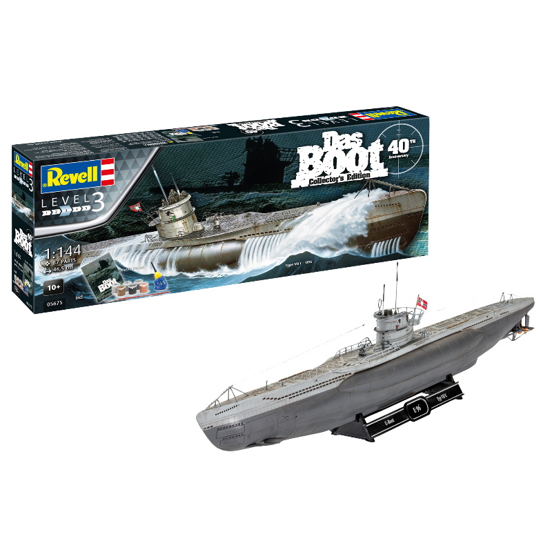 Modeliavimo rinkinys REVELL Das Boot U-Boot Typ VII C Collector's ...