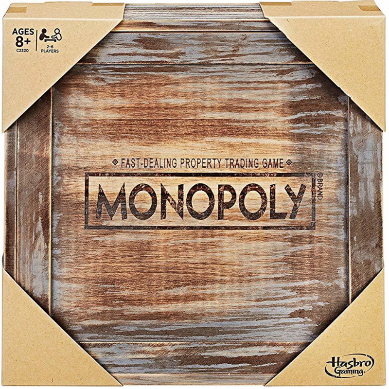 Stalo žaidimas MONOPOLY Rustic Series (EN) | Pegasas