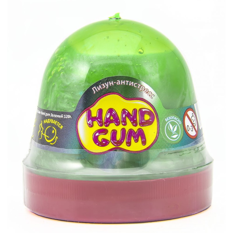 Slaimas - guma Mr.BOO HAND GUM GREEN 120 g. | Pegasas