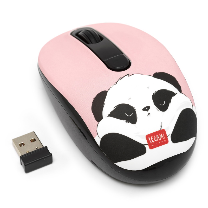 Bevielė kompiuterio pelė LEGAMI WIRELESS MOUSE PANDA | Pegasas