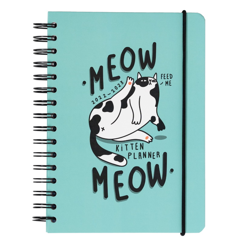 Mokslo kalendorius MEOW MEOW 2022/2023 A5, savaitė, 12 mėn., (2022 rugp ...