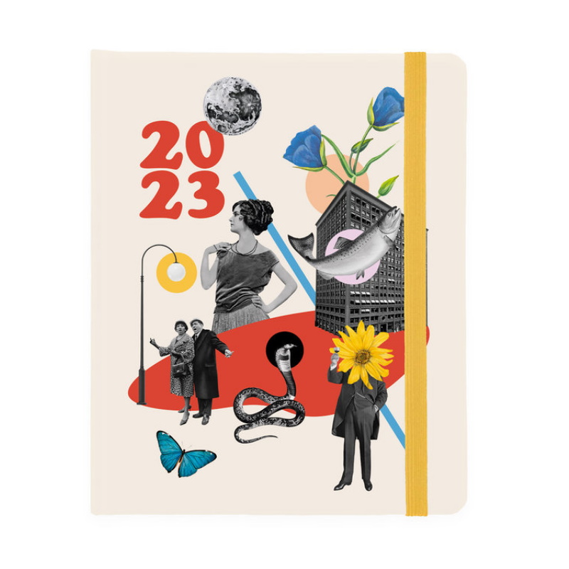 Darbo knyga RETRO FANTASY BY KOKONOTE 2022/2023 savaitė, 17 mėn. (2022 ...