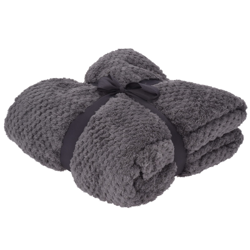 Pledas GREY FLEECE, 130x170 cm | Pegasas
