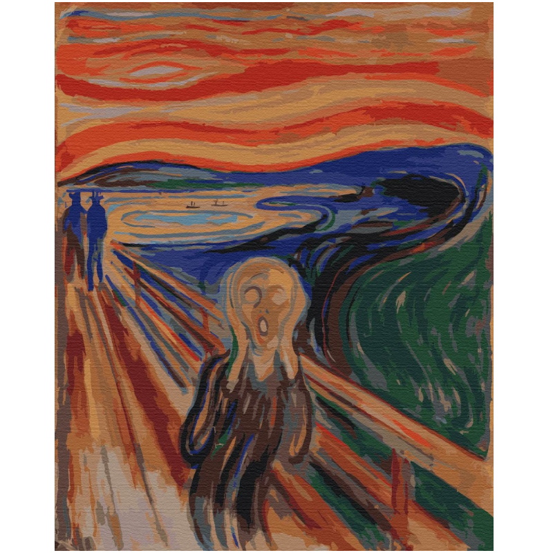 Tapyba pagal skaičius: Edvardas Munkas "KLYKSMAS" | Pegasas